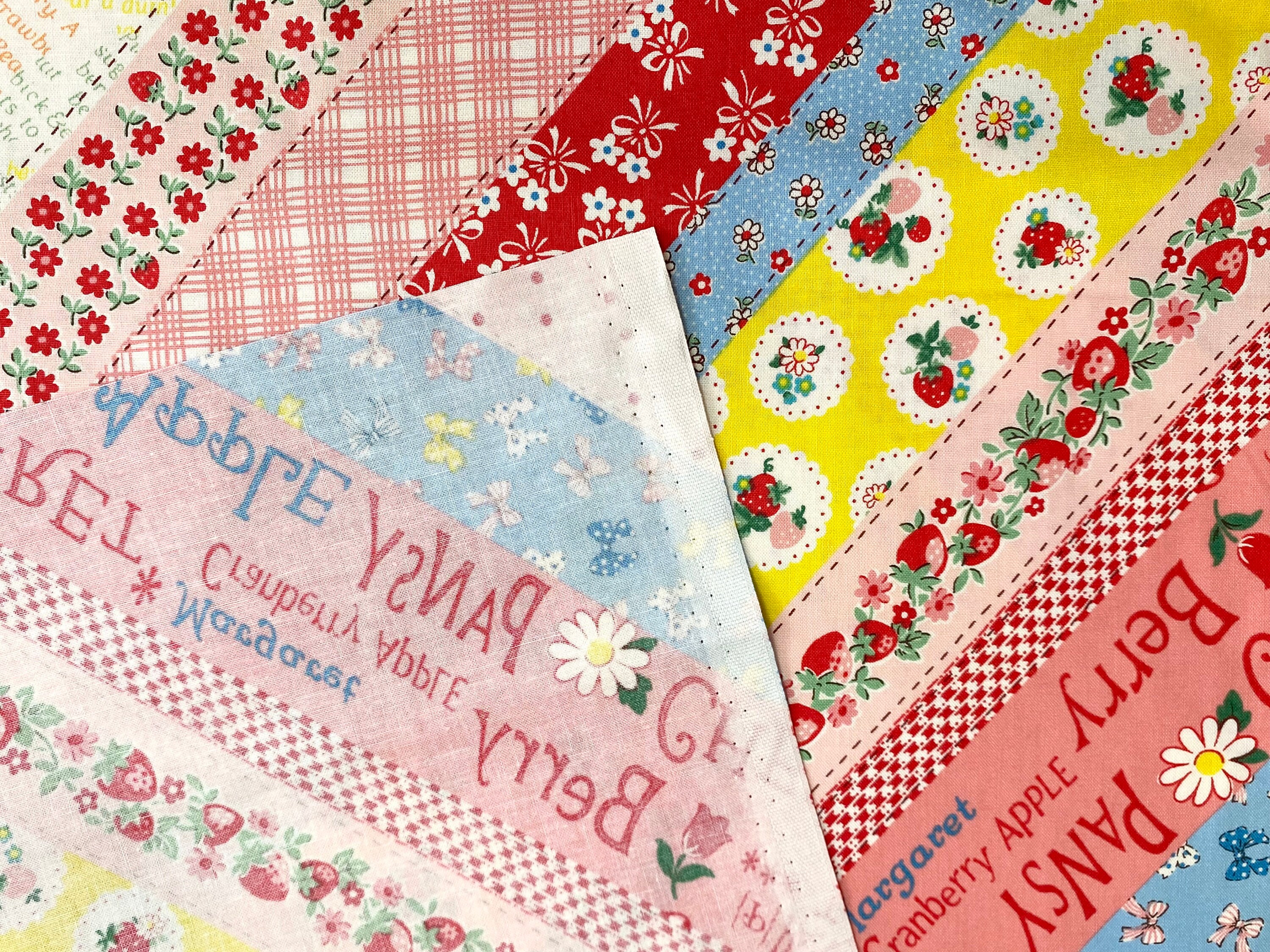 Atsuko Matsuyama X Yuwa Cotton Fabric Bias Ribbon, Pastel, Colorful - Etsy