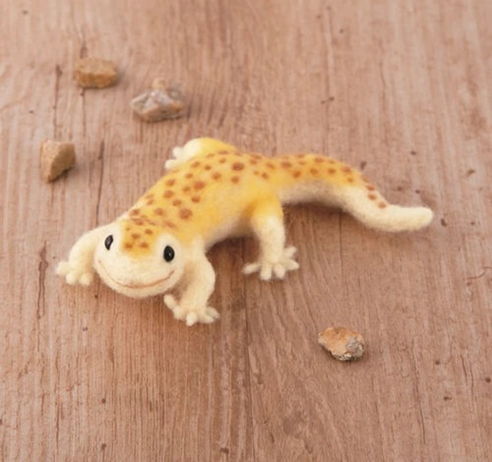 Japanese Hamanaka Needle Felting Craft Kit, Leopard Lizard - Etsy