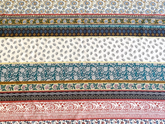 Cotton Fabric Different Pattern Distribution 0.5 Metre - Etsy