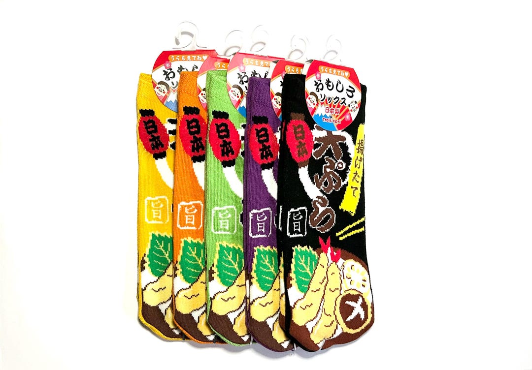 Japanese Ankle Socks, Tempura - Etsy