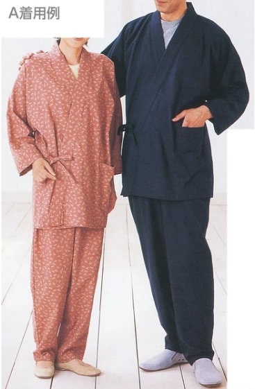 Adult's Samue / Working Clothes Pattern - Etsy