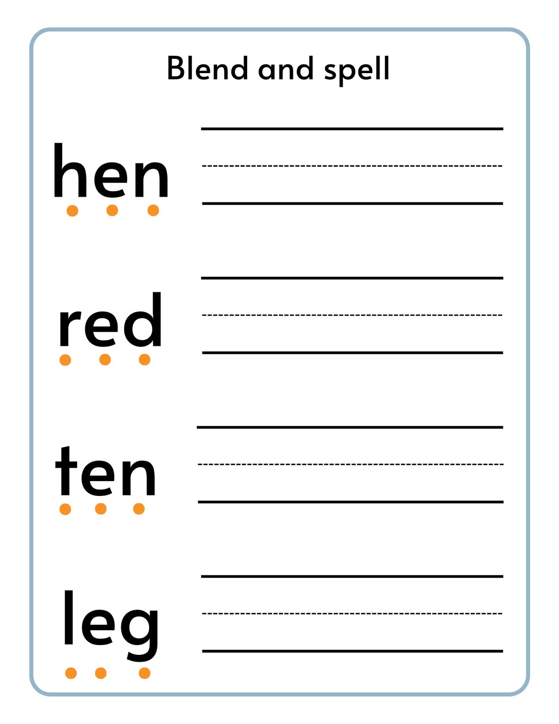 Phonics Worksheets Vowels CVC Words Phonics (Instant Download) - Etsy