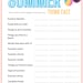 Think Fast Summer Game | Summer Printable Games | Summer Activities ...