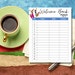 Potluck Sign up Sheet Welcome Back Potluck Sign up Sheet Welcome Back ...