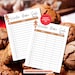 Winter Bake Sale Sign up Sheet Bake Sale Sheet Printable Bake Sale Sign ...