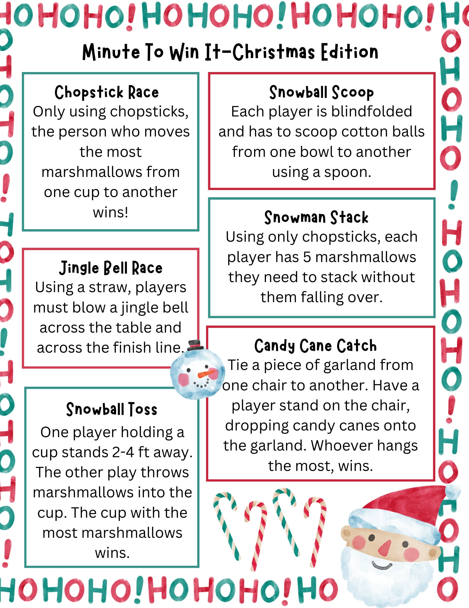 Minute to Win It Games | Minute to Win It Christmas Games | Christmas ...