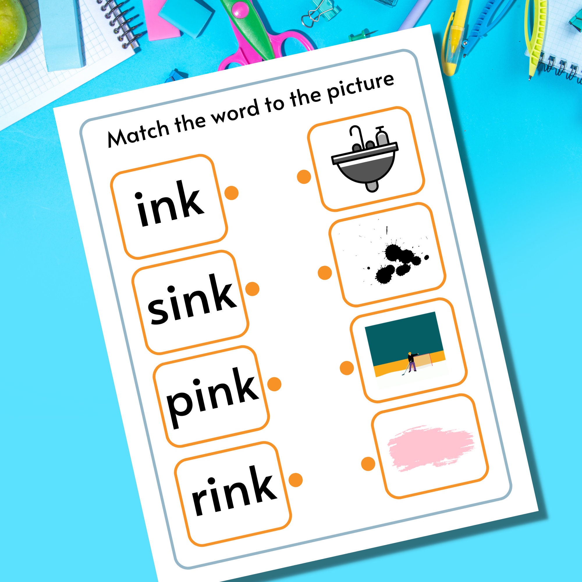 Phonics Worksheets Digraphs CVC Words Phonics Games - Etsy