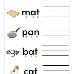 Phonics Worksheets Vowels | CVC Words | Phonics Games | Phonics ...