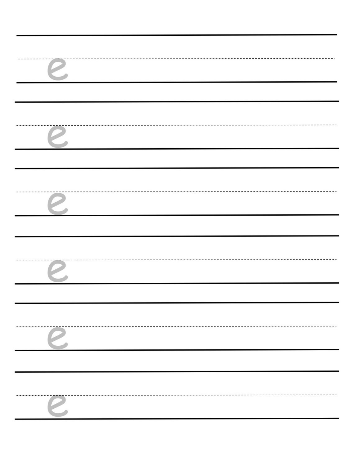 Letter Tracing Worksheet Kindergarten Worksheet Lowercase Preschool ...
