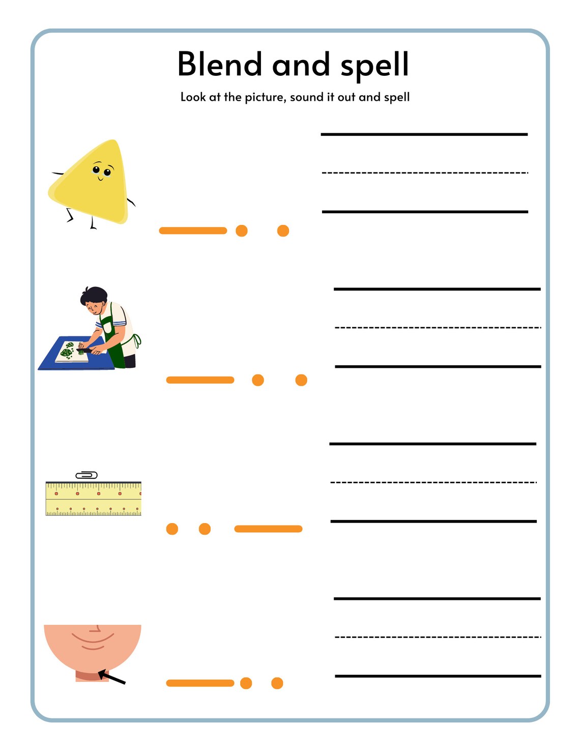 Phonics Worksheets Digraphs CVC Words Kindergarten Phonics Phonics ...