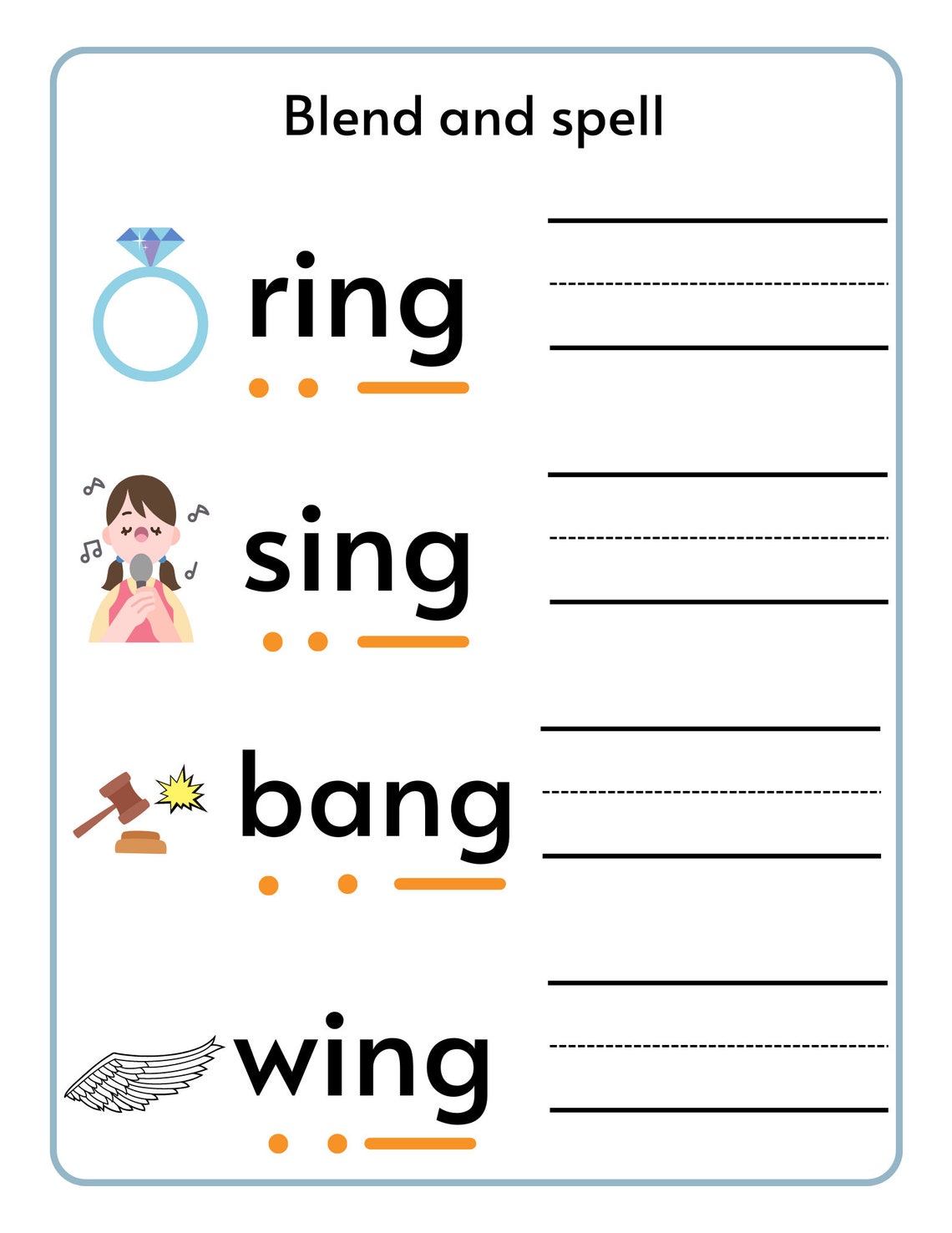 Phonics Worksheets Digraphs CVC Words Phonics Games Phonics Activities ...