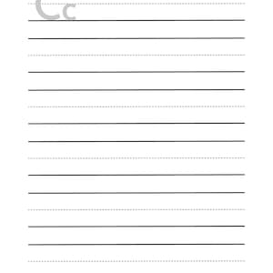 Letter Tracing Worksheet | Kindergarten Worksheet Uppercase & Lowercase ...