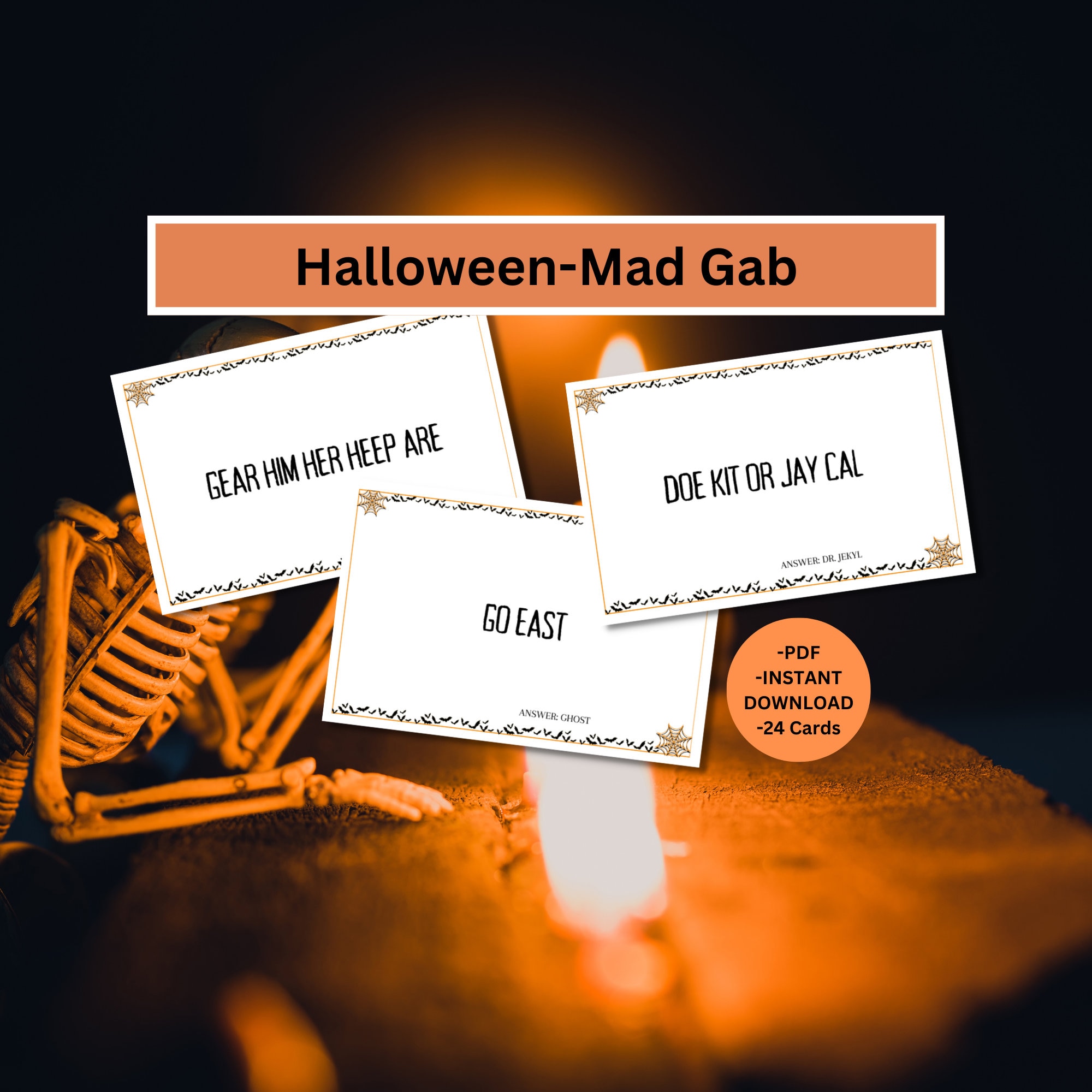 Mad Gab Halloween Game | Halloween Games | Halloween Games | Family ...