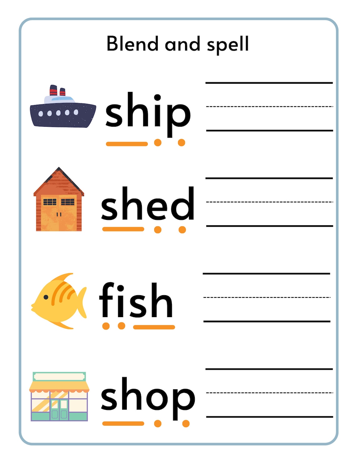 Phonics Worksheets Digraphs CVC Words Phonics Games Phonics Activities ...
