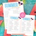 What's on Your Phone Summer Game | Summer Printable Games | Summer ...