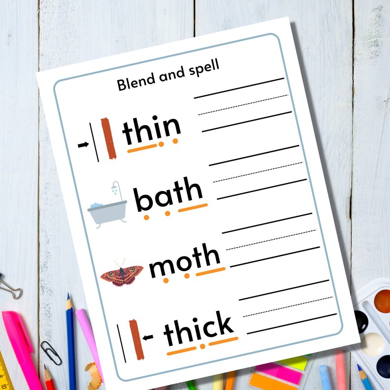 Phonics Worksheets Digraphs CVC Words Phonics Games Phonics Activities ...