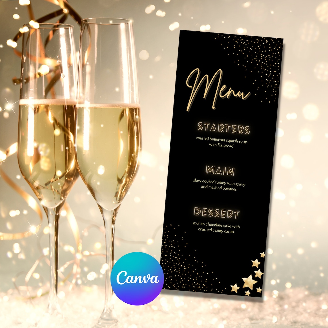 New Year's Eve New Year's Eve Menu New Year's Eve Menu Template New ...