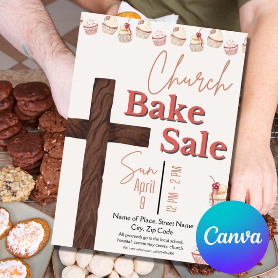Church Bake Sale Flyer