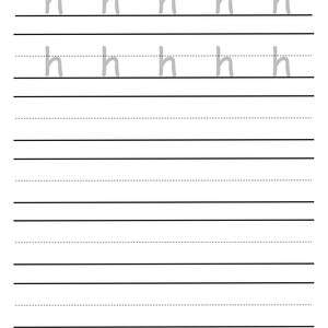 Alphabet Tracing Worksheets Lower Case | 26 Printable Sheets |guidance ...