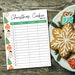 Christmas Cookie Sign up Sheet Christmas Cookies Exchange Christmas ...
