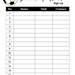 Soccer Potluck Sign up Sheet | Soccer Potluck Sheet | Sports Potluck ...