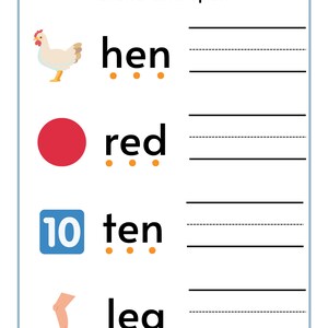 Phonics Worksheets Vowels | CVC Words | Phonics Games | Phonics ...