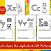 Preschool Worksheets Alphabet Coloring Worksheets - Etsy