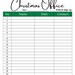 Potluck Sign up Sheet Christmas Work Potluck Sign up Sheet - Etsy