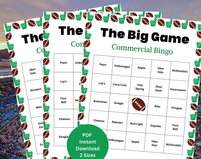 Football Squares Football Squares Football Party Game Football Grid ...