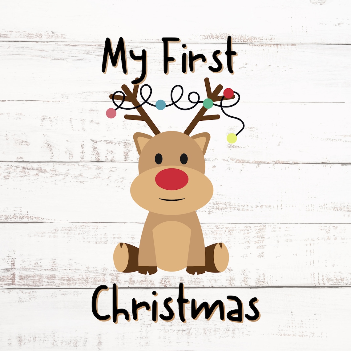 My First Christmas PNG My 1st Christmas PNG Baby's First Christmas ...