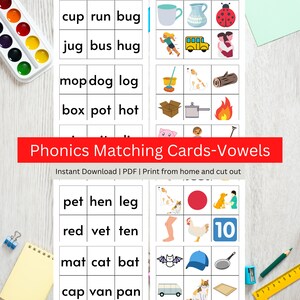 Phonics Flashcards | CVC Words | Phonics Games | Phonics Activities ...