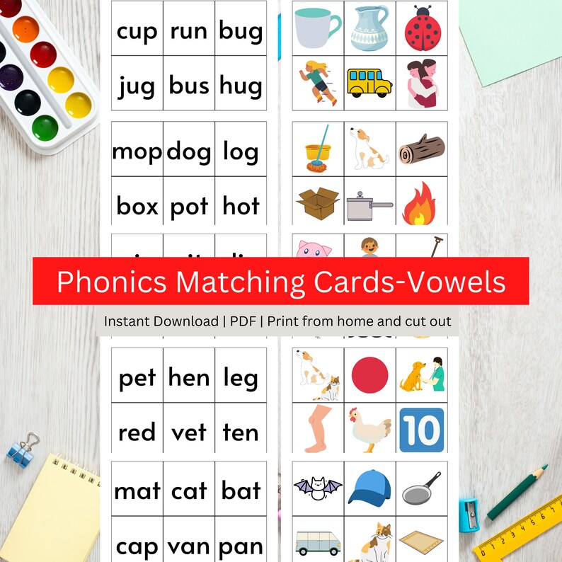 Phonics Flashcards | CVC Words | Phonics Games | Phonics Activities ...