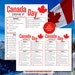 Drink If Canada Day Game | July 1st Printable Games | Canada Day ...