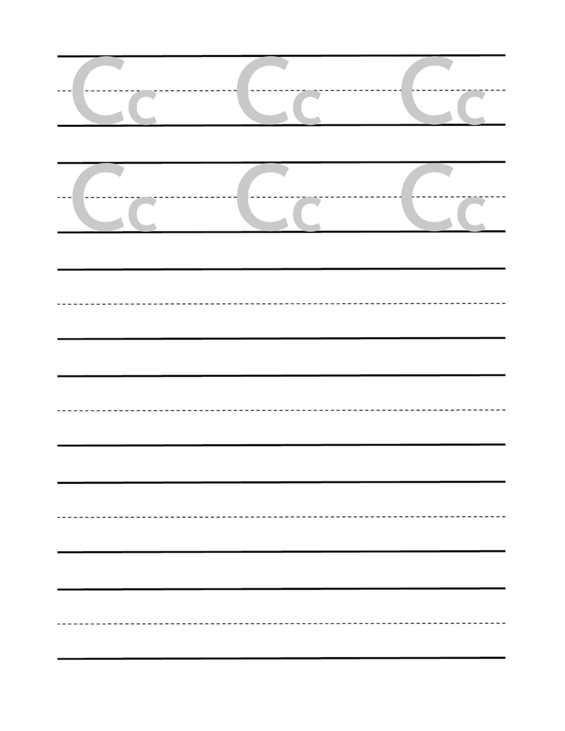Letter Tracing Worksheet | Kindergarten Worksheet | Preschool ...