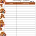 Gingerbread House Decorating Supplies Sign-up Sheet | Gingerbread House ...