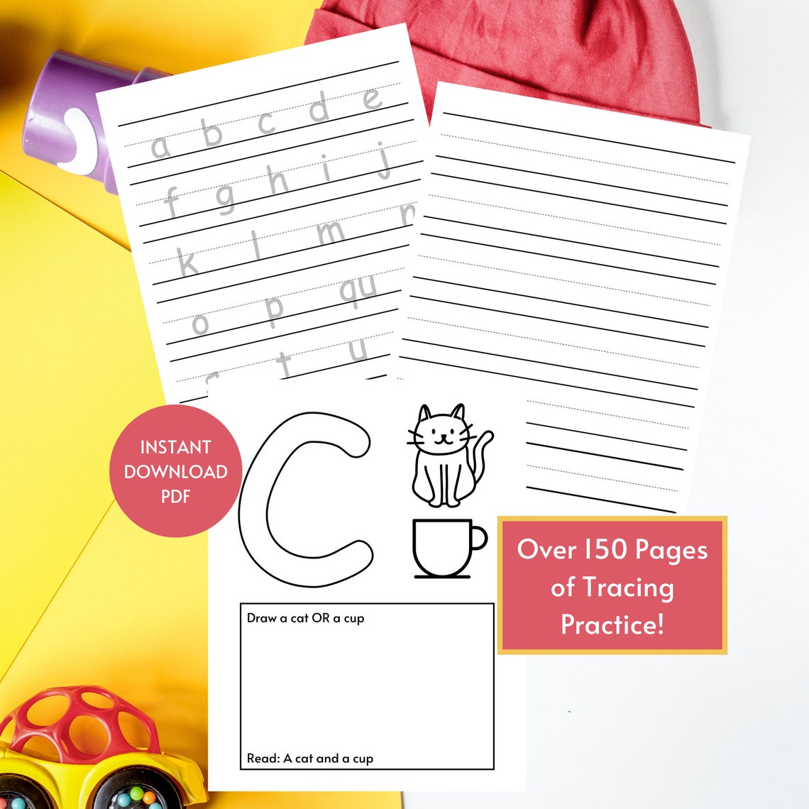 Letter Tracing Worksheet Kindergarten Worksheet Lowercase Preschool ...