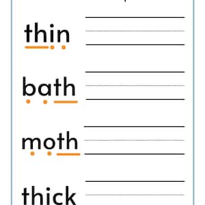 Phonics Worksheets Digraphs | CVC Words | Kindergarten Phonics ...