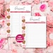 Dessert Sign up Sheet | Dessert Sheet | Printable Dessert Sign up Sheet ...