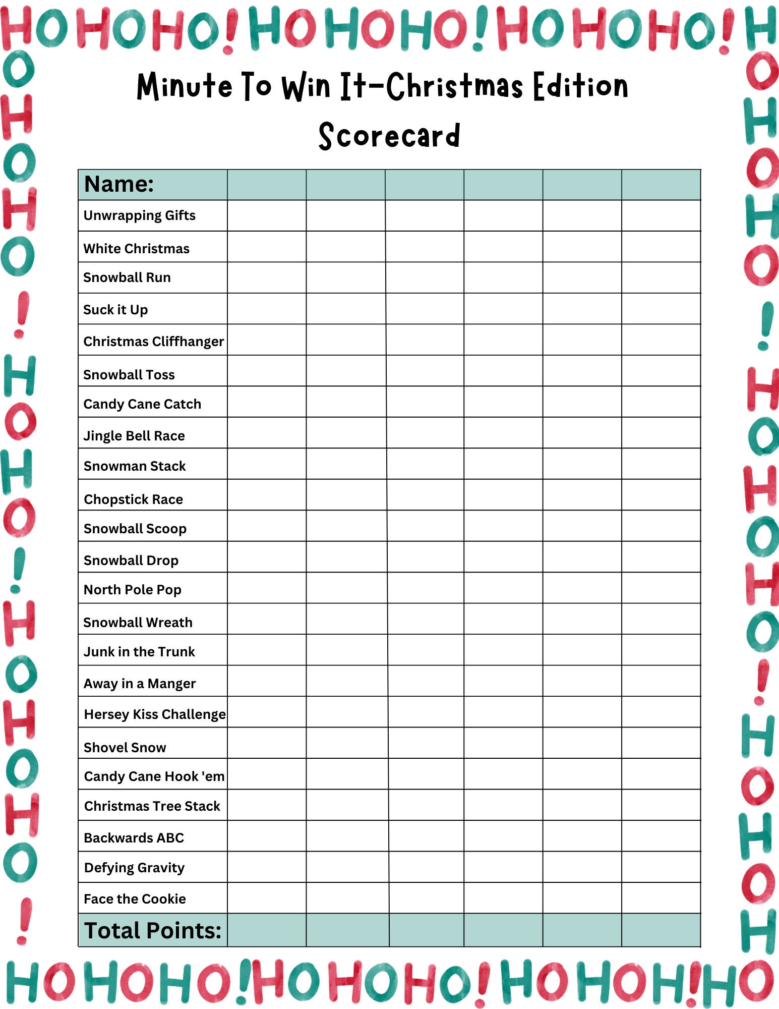 Minute to Win It Games | Minute to Win It Christmas Games | Christmas ...