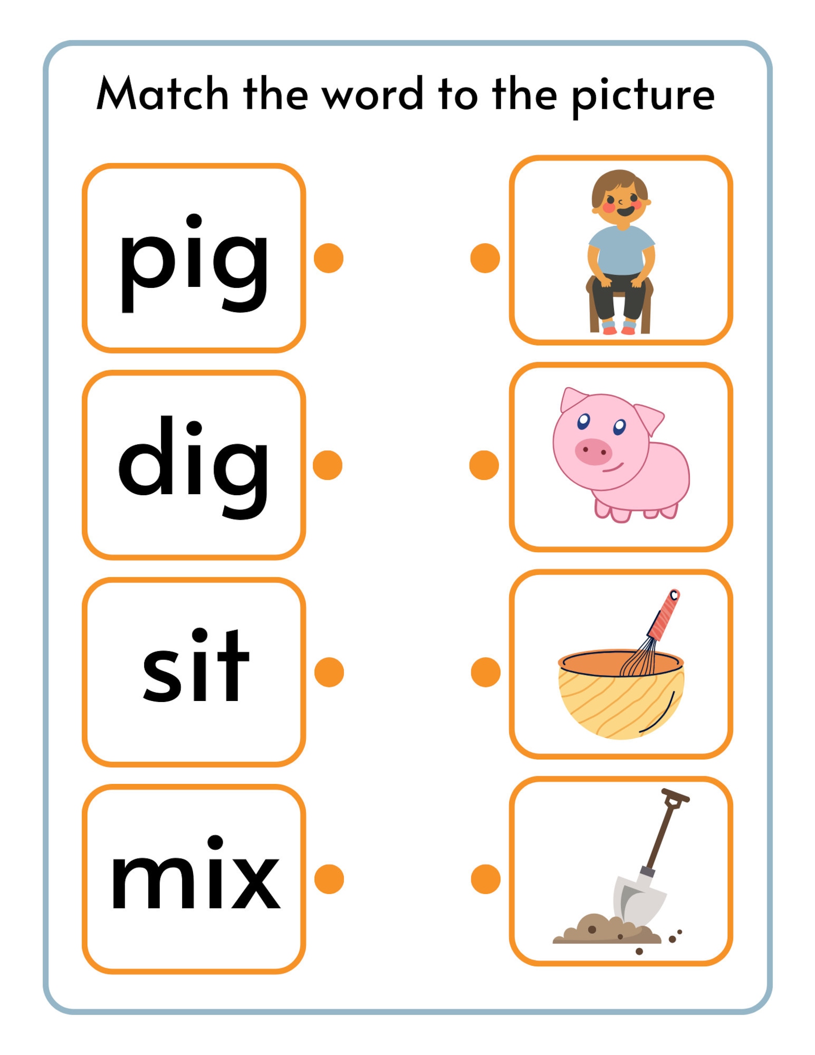 Phonics Worksheets Vowels CVC Words Phonics Games - Etsy