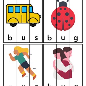 Phonics Puzzles Vowels | CVC Words | Phonics Games | Phonics Activities ...