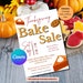 Thanksgiving Bake Sale Invite Template |bake Sale | Dessert Invite ...