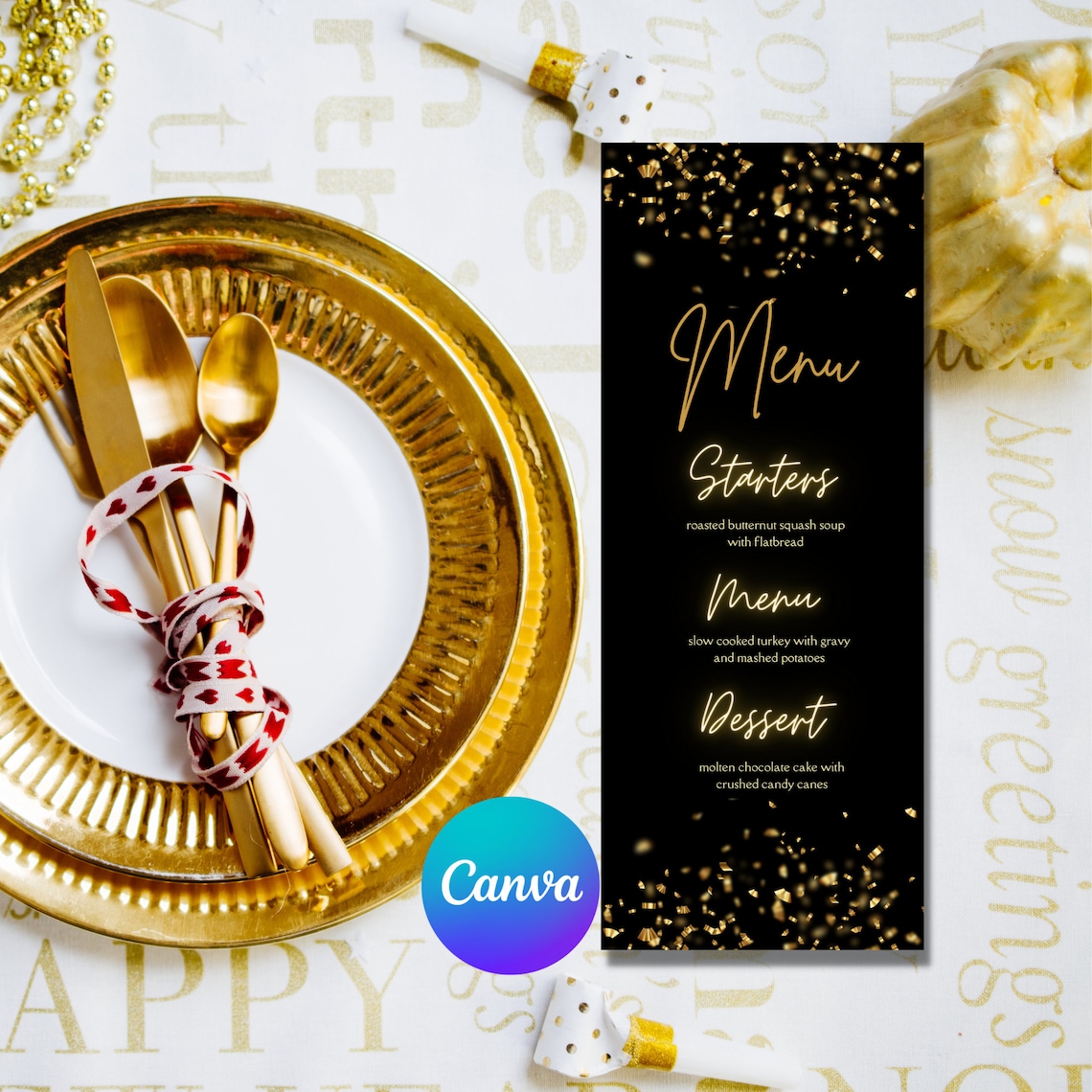 New Year's Eve New Year's Eve Menu New Year's Eve Menu Template New ...