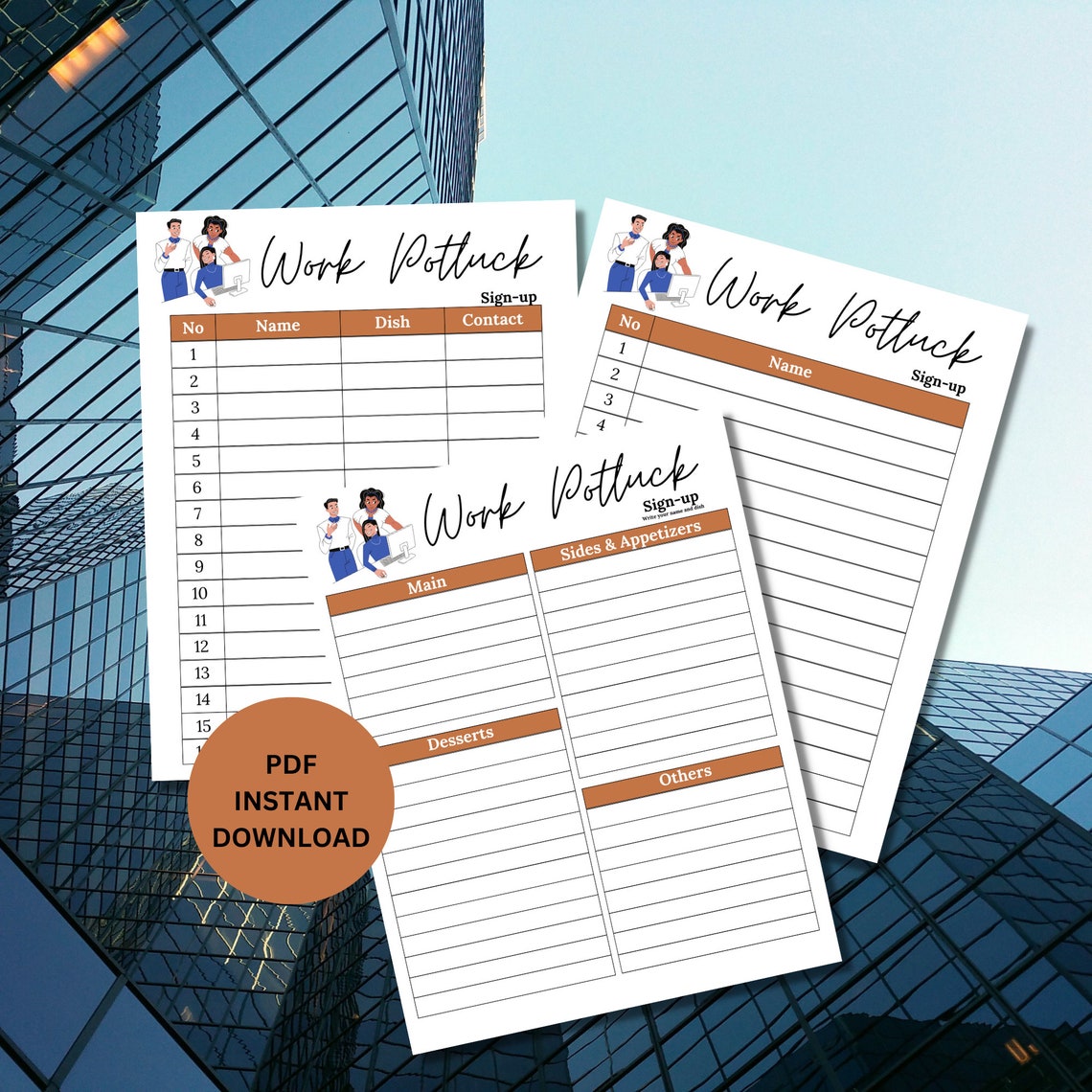 Work Potluck Sign up Sheet Work Potluck Sign up Sheet Work - Etsy Canada