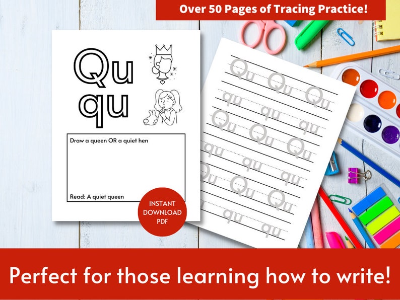 Letter Tracing Worksheet | Kindergarten Worksheet Alphabet | Preschool ...