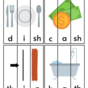 Phonics Puzzles Digraphs | CVC Words | Phonics Games | Phonics ...