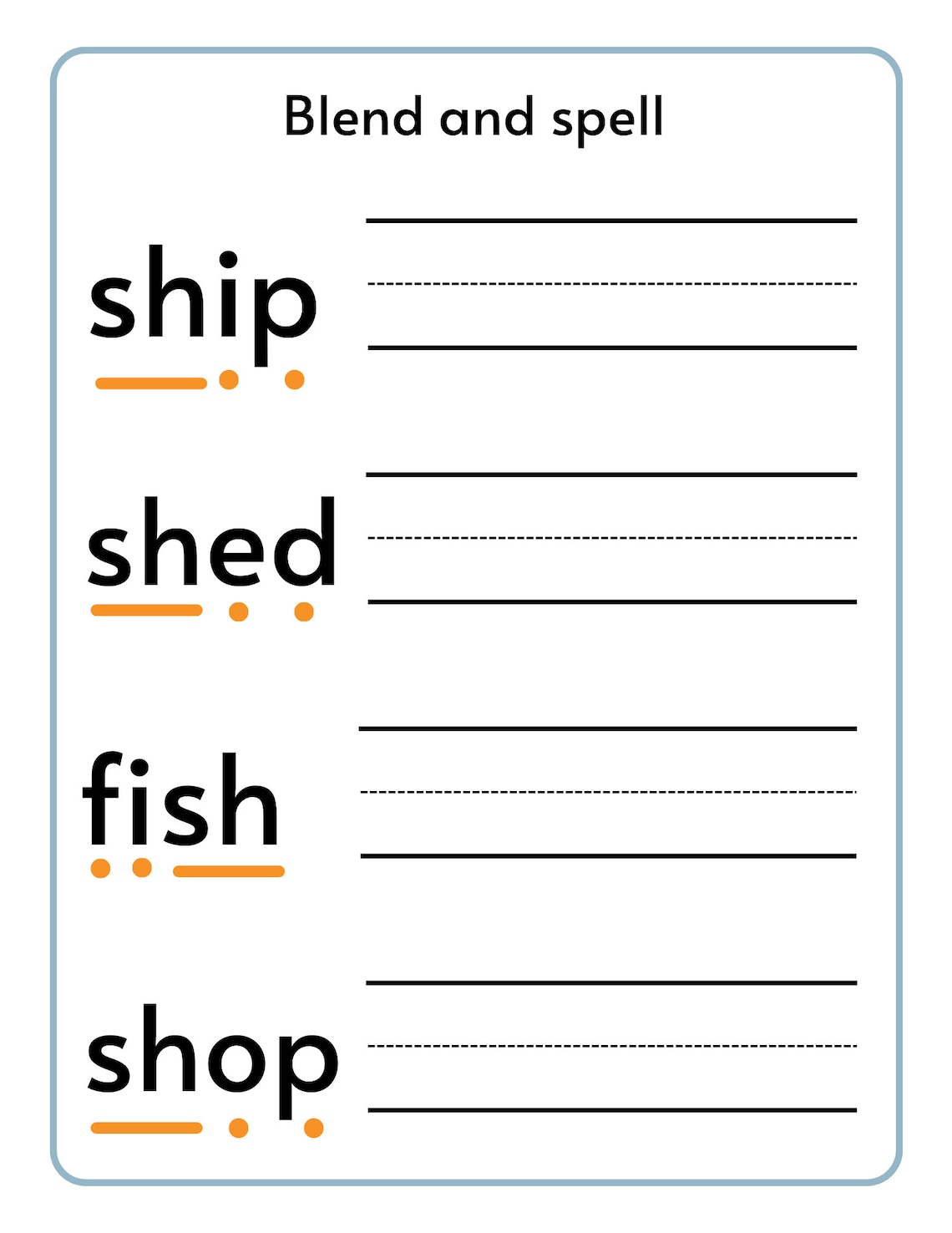 Phonics Worksheets Digraphs CVC Words Kindergarten Phonics Phonics ...