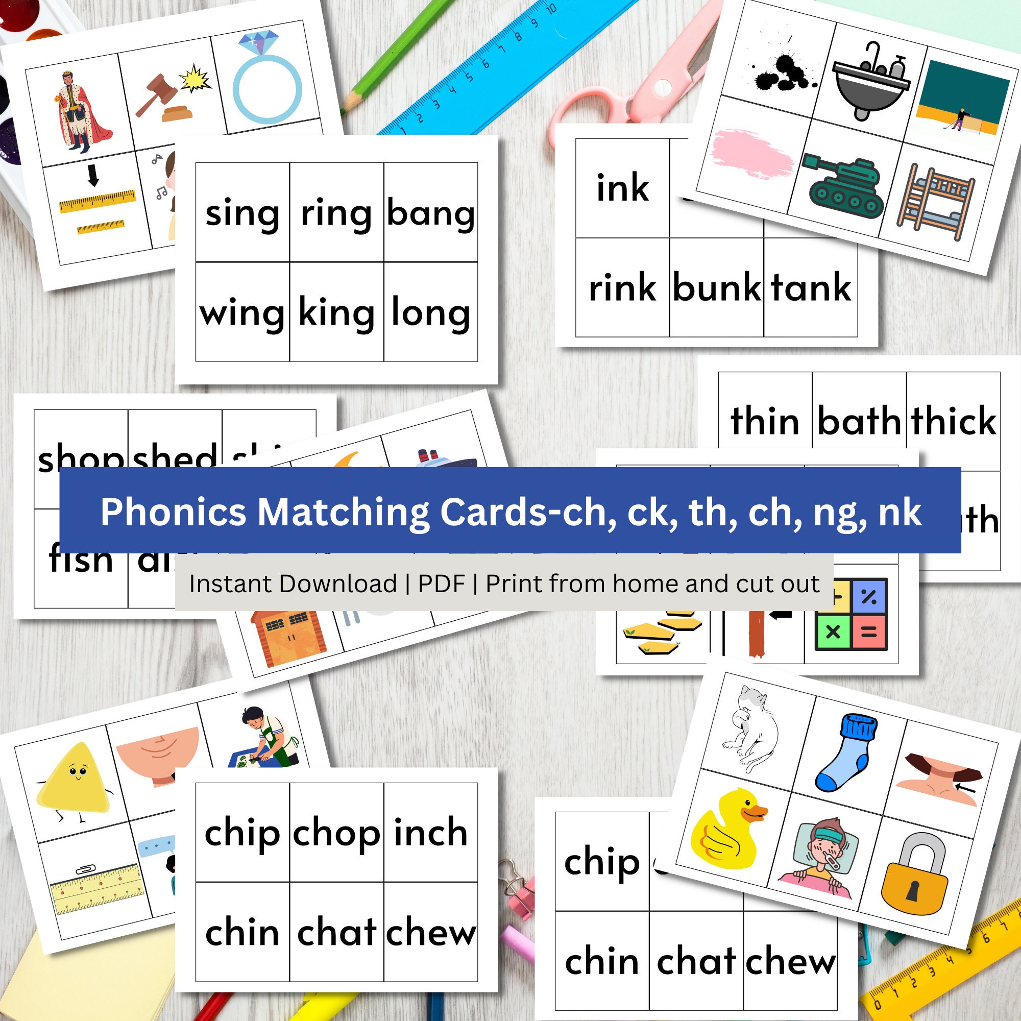 Phonics Flashcards | CVC Words |phonics Games | Phonics Activities ...