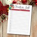 Christmas Gift Exchange Sign up Sheet | Gift Exchange Sign up Sheet ...