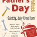Father's Day Potluck | Editable Father's Day Potluck | Father's Day ...